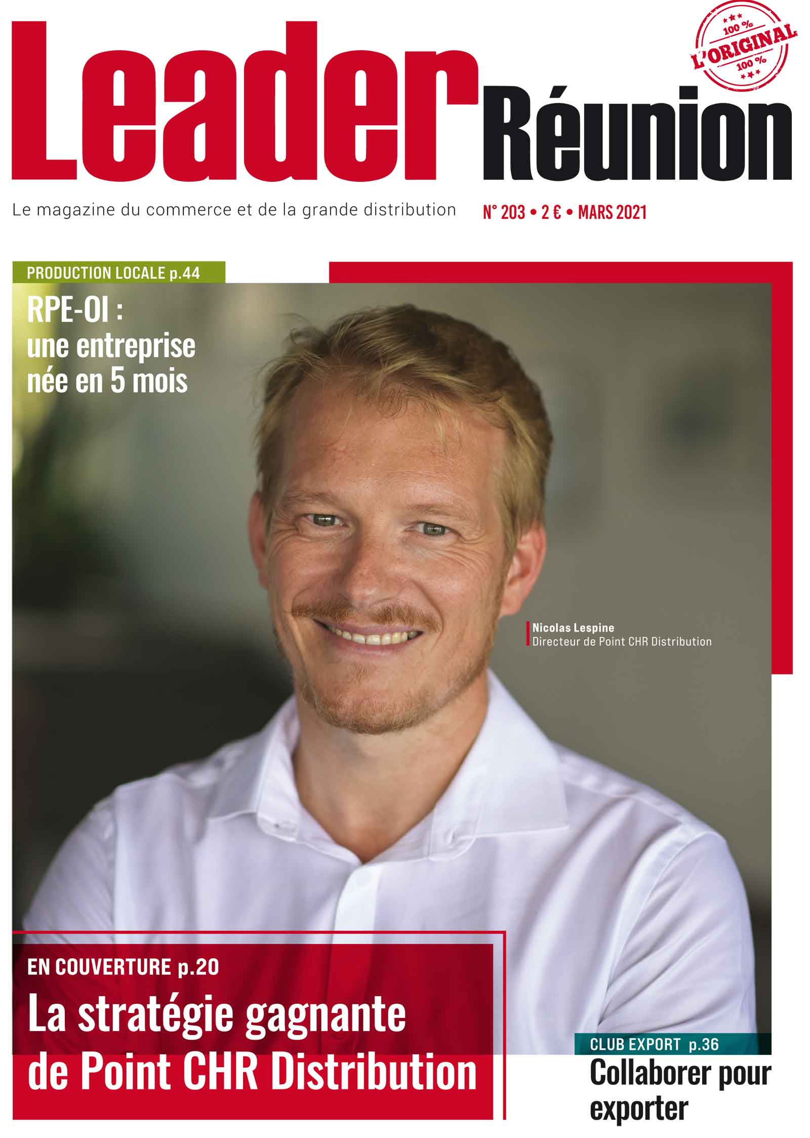 Achat du Magazine de Mars 2021 - Leader Réunion Magazine