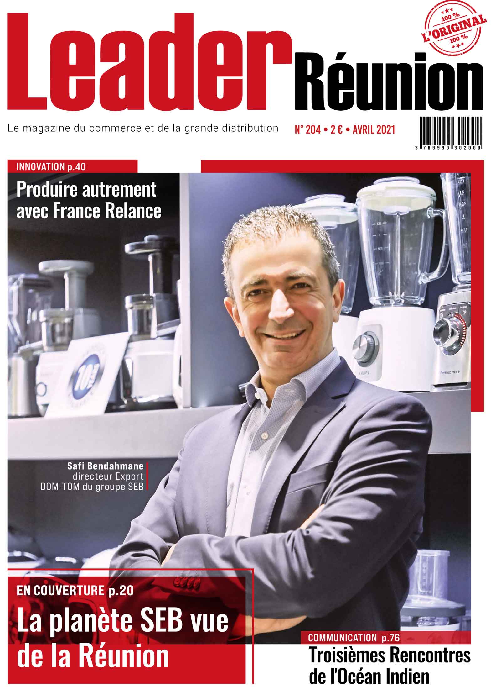 Achat du Magazine de Avril 2021 - Leader Réunion Magazine