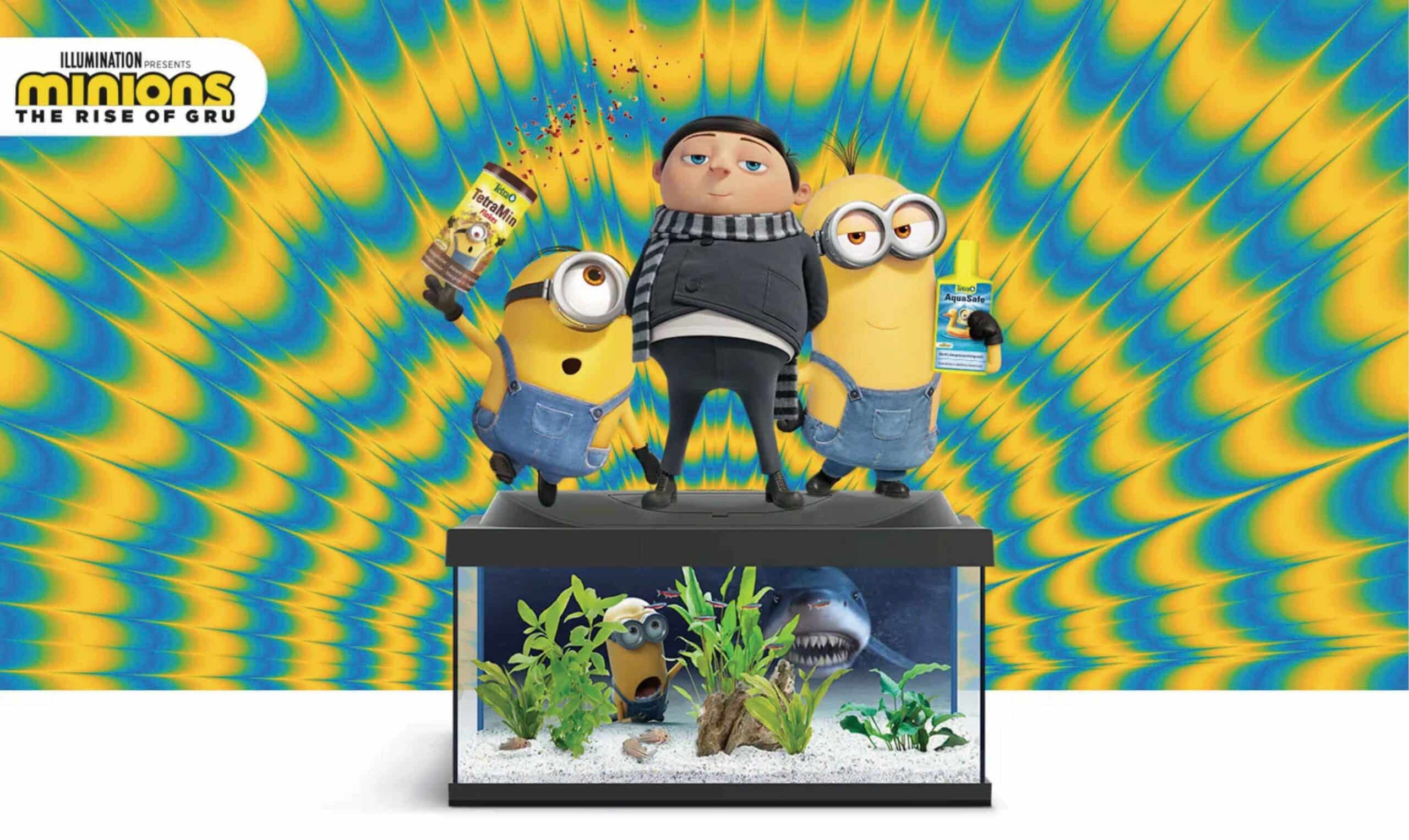 Tetra et les Minions s'associent pour l'aquariophilie - Leader Réunion