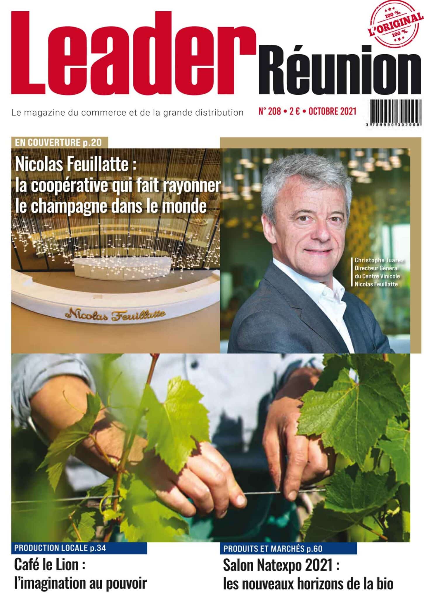 Achat du Magazine de Octobre 2021 - Leader Réunion Magazine