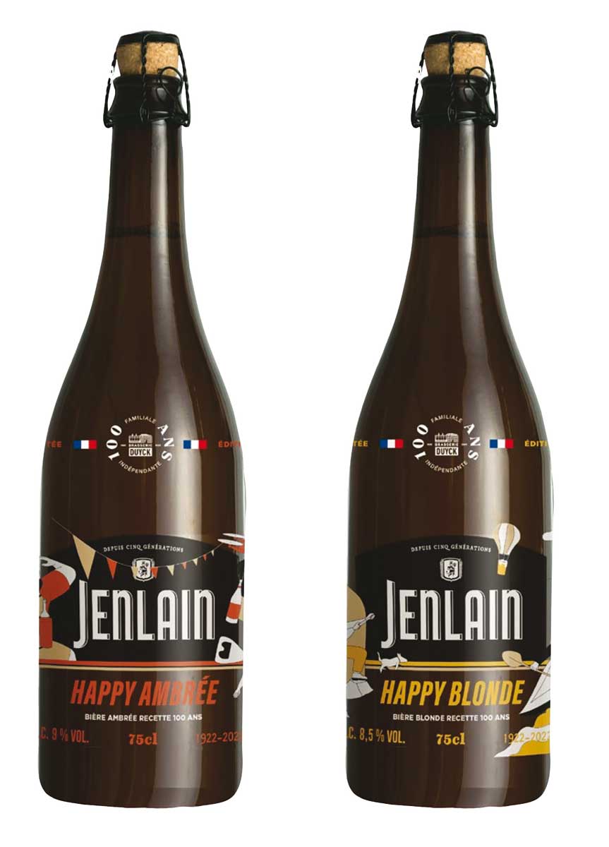 La Brasserie Duyck signe deux éditions limitées Jenlain pour ses 100 ...