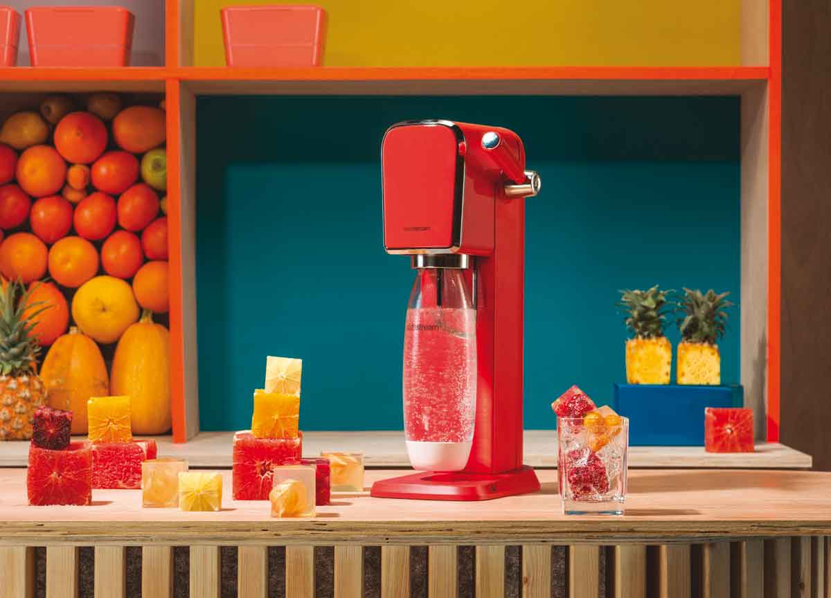 Sodastream Art : design retro, sirops bio et eau gazeuse - Leader Réunion
