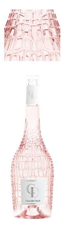 Des bouteilles de rosé au design unique - Leader Réunion