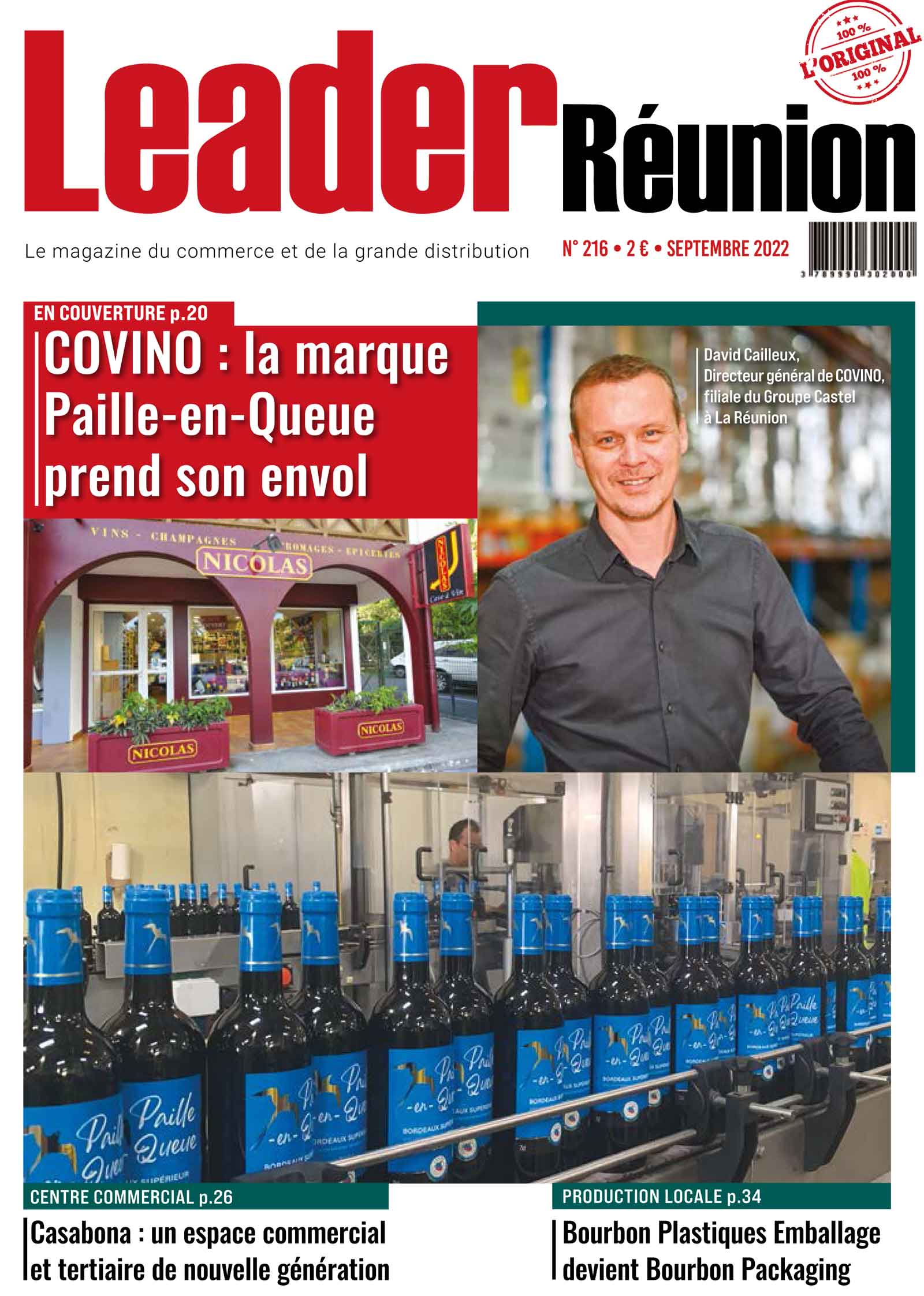 Achat du Magazine de Septembre 2022 - Leader Réunion Magazine
