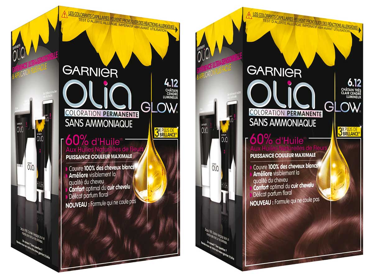 GARNIER OLIA GLOW : une couleur maximale pour sublimer les cheveux ...