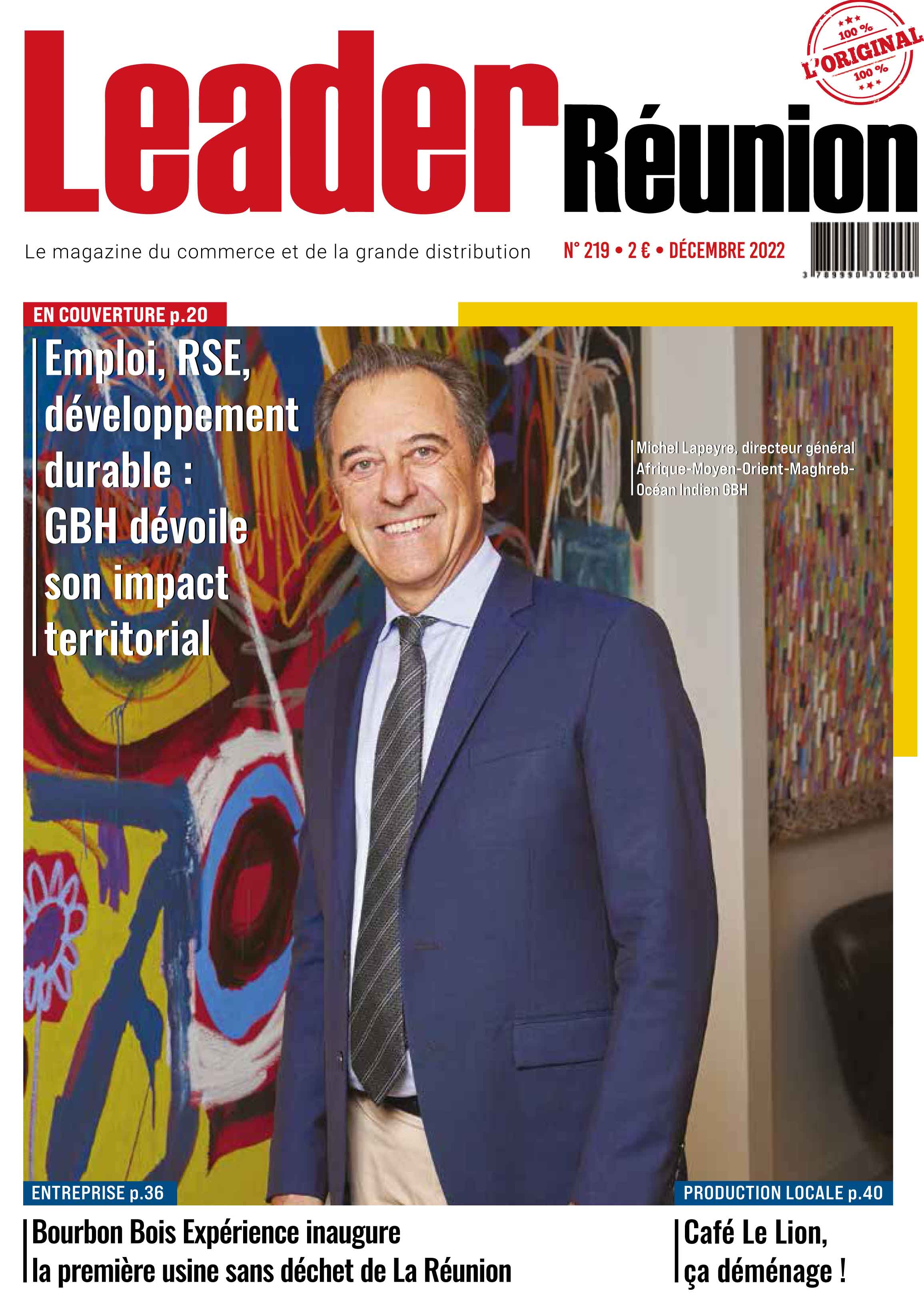 Achat du Magazine de Décembre 2022 - Leader Réunion Magazine