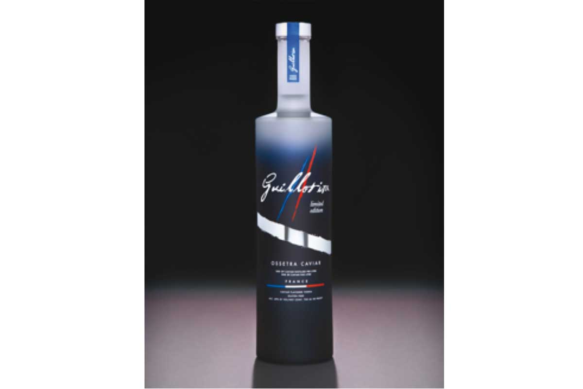 Guillotine Vodka au caviar Ossetra - Leader Réunion