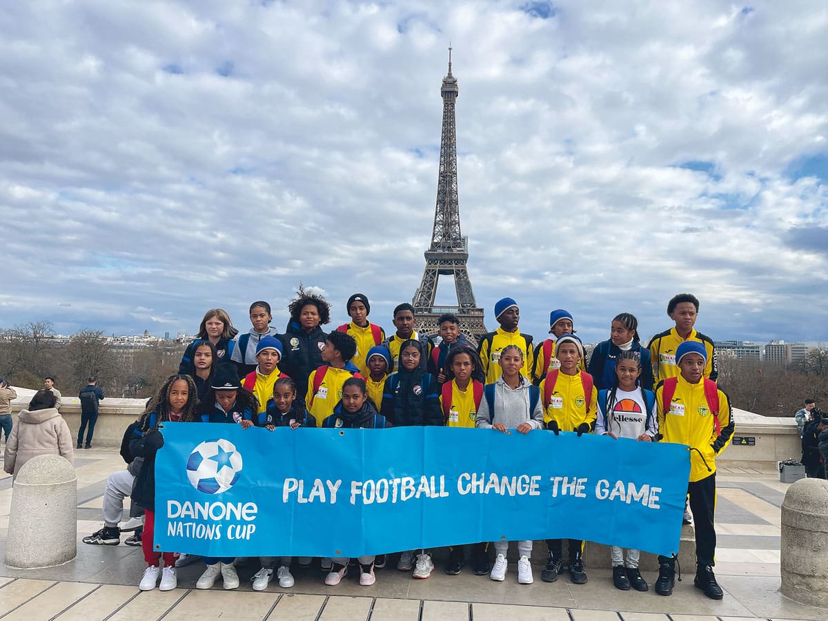 Le rêve parisien des vainqueurs de la Danone Nations Cup 2022 - Leader ...