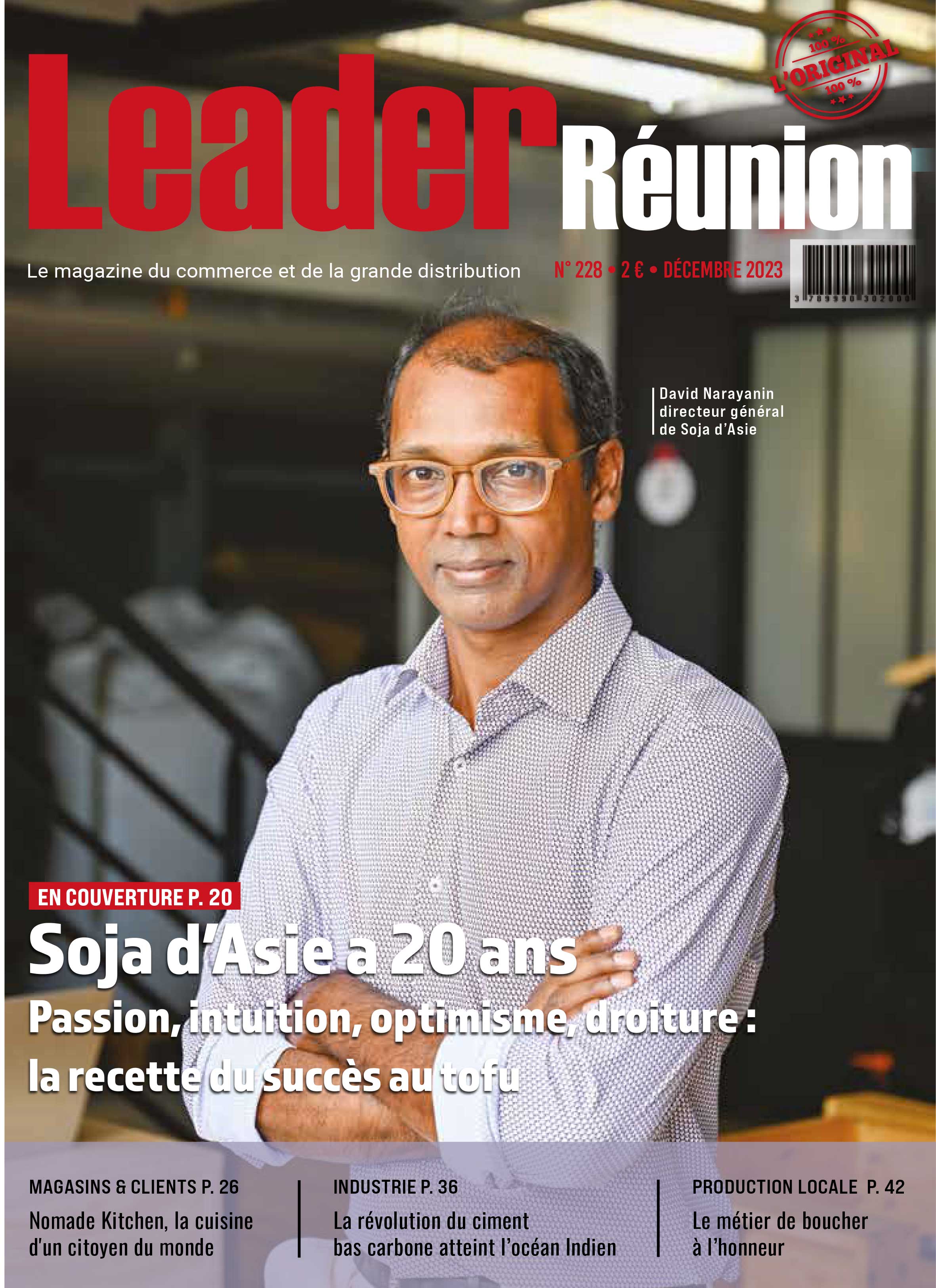 Achat du Magazine de Décembre 2023 - Leader Réunion Magazine