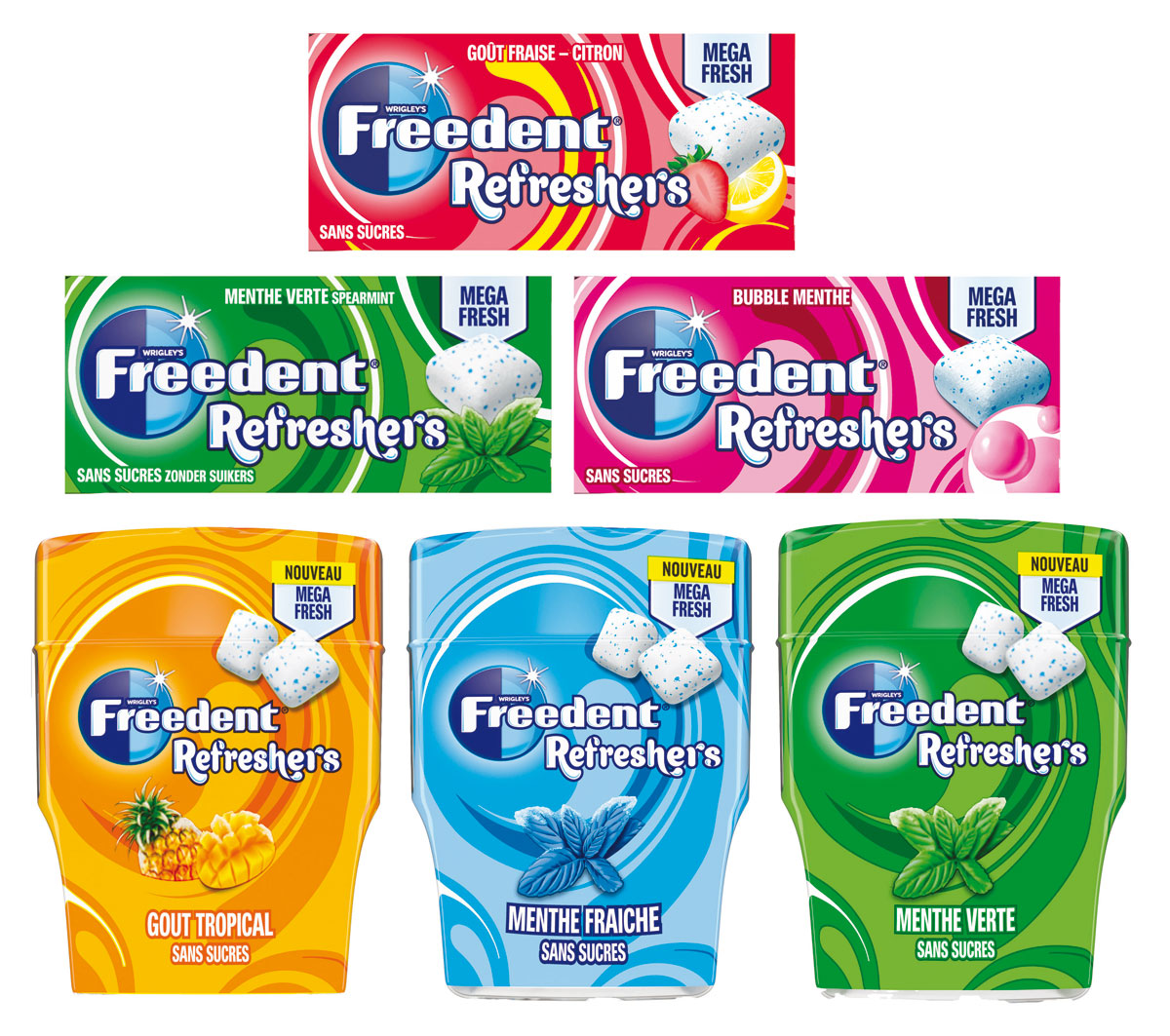 Freedent Refreshers : la fraîcheur qui redonne le sourire - Leader Réunion