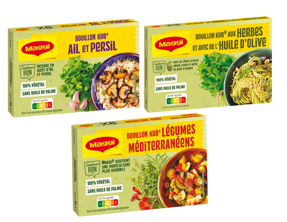 Bouillons Maggi aux saveurs Méditerranéennes - Leader Réunion