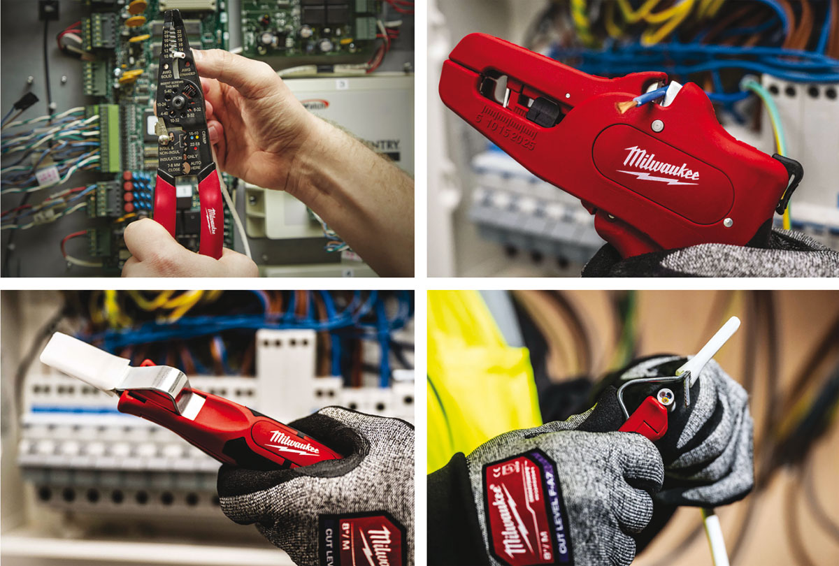 Milwaukee continue d’étoffer sa gamme d’outillage d’électricien ...