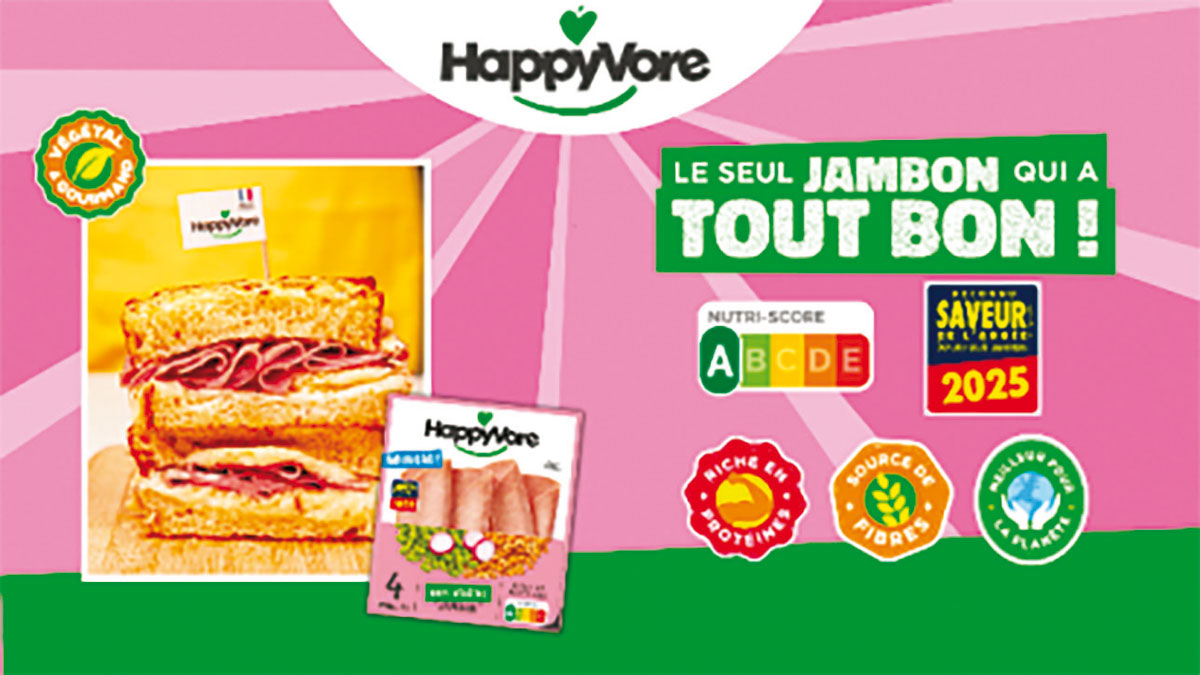 HappyVore invente le jambon sans porc - Leader Réunion