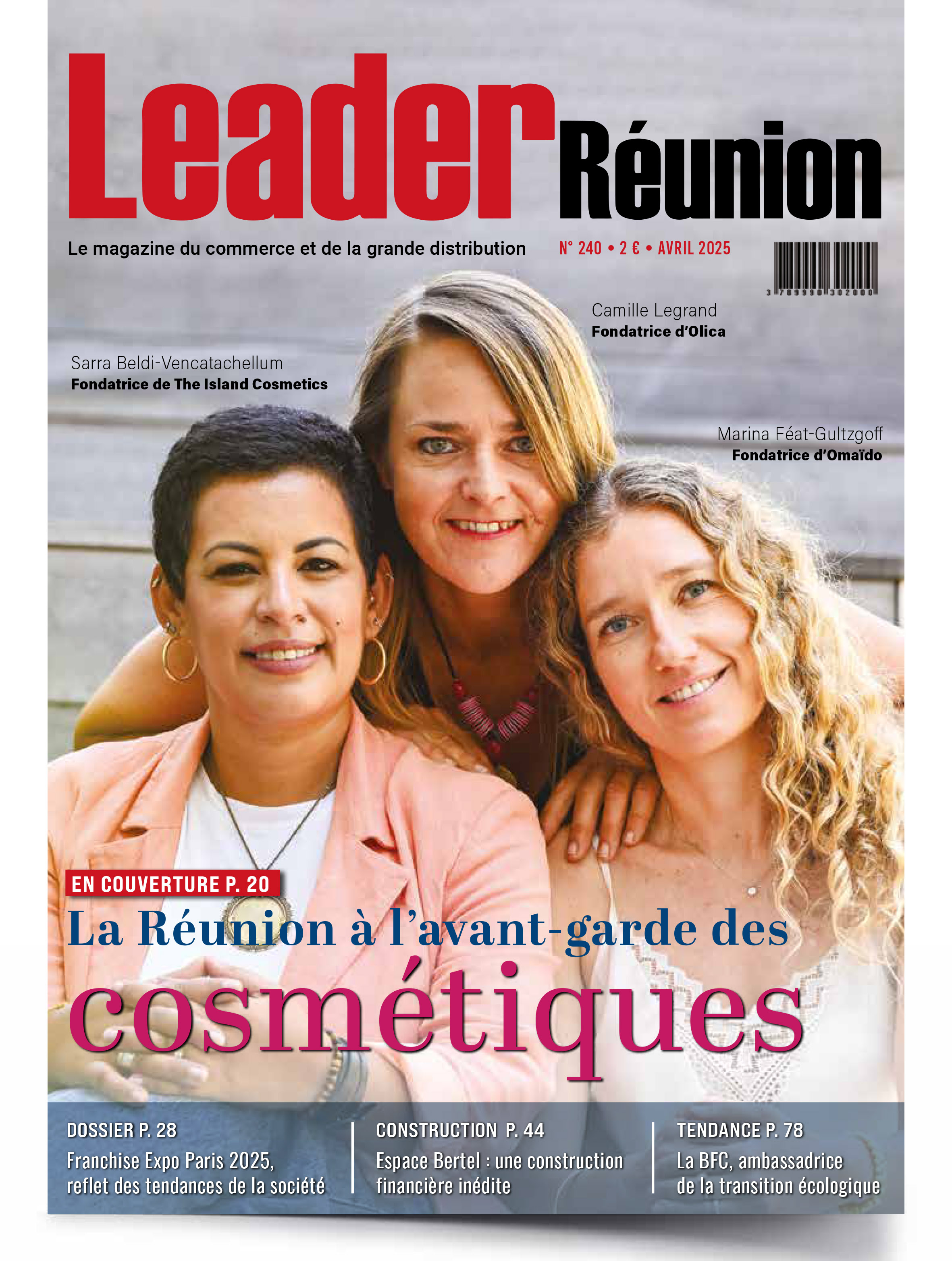 Achat du Magazine d'Avril 2025 - Leader Réunion Magazine