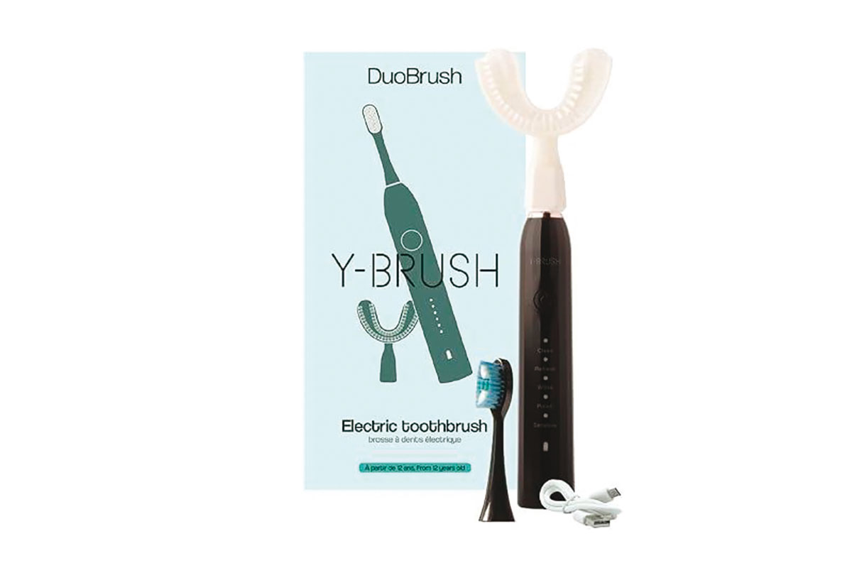 Y-Brush : The double -headed electric toothbrush - Meeting Leader