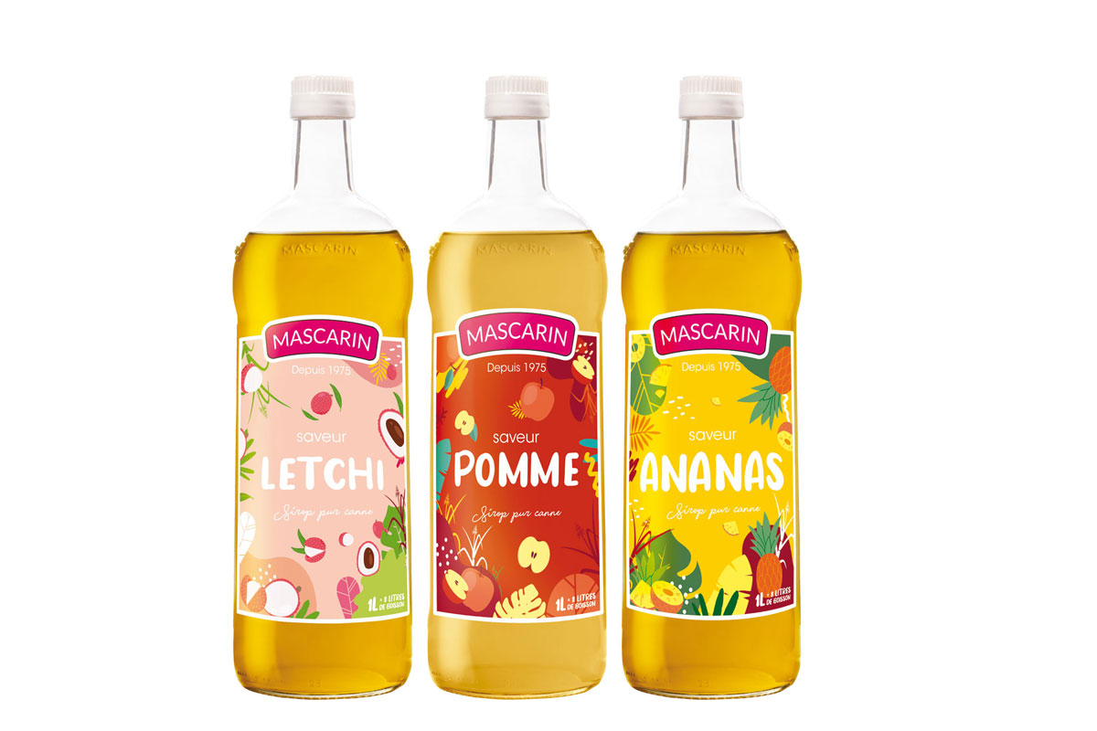Mascarin élargit sa gamme avec trois nouveaux parfums de sirop en ...